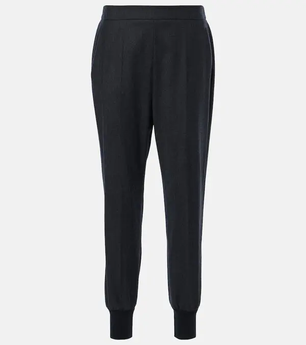 Stella McCartney Wool Flannel Sweatpants