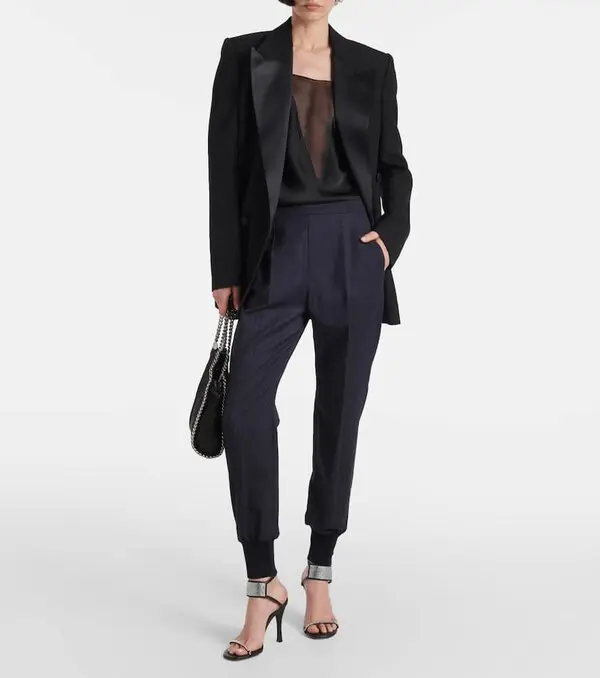 Stella McCartney Wool Flannel Sweatpants