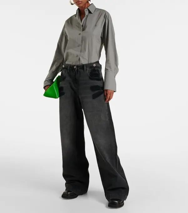 Attico Wide-leg Jeans