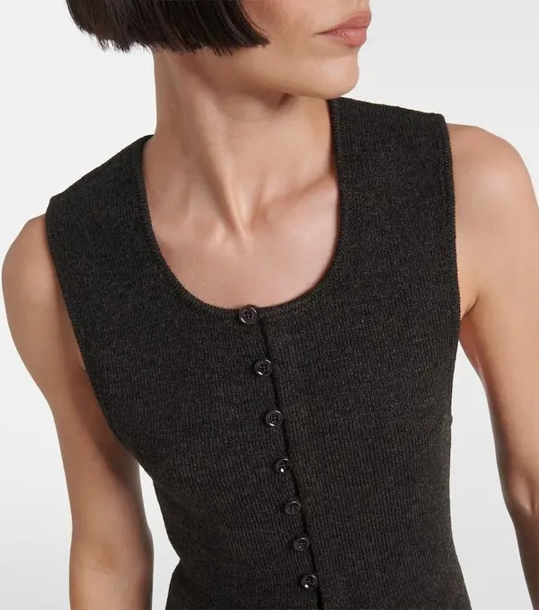 LEMAIRE Wool-blend Vest