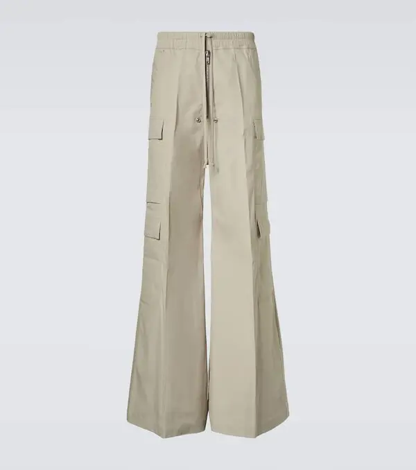 Rick Owens Bellas Cotton-blend Cargo Pants