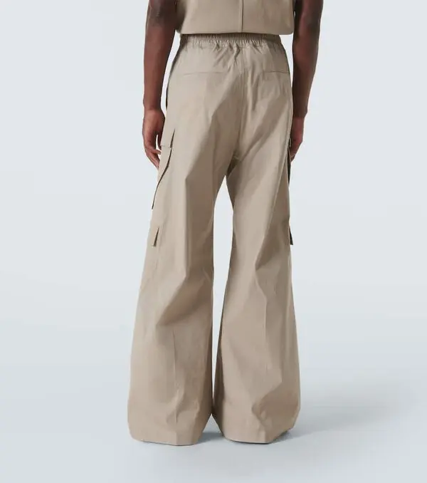 Rick Owens Bellas Cotton-blend Cargo Pants