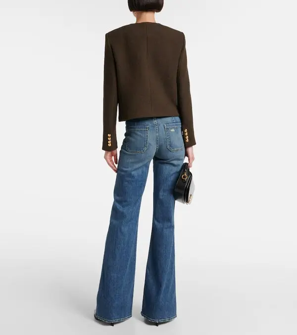 NILI LOTAN Paige Cotton-blend Jacket