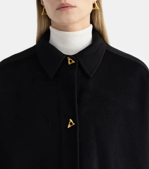 AERON Wool-silk Crane Jacket
