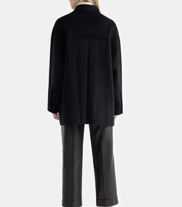 AERON Wool-silk Crane Jacket