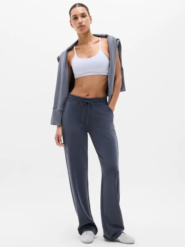 Athleta Seasoft Mid-rise Straight Pant - Navy
