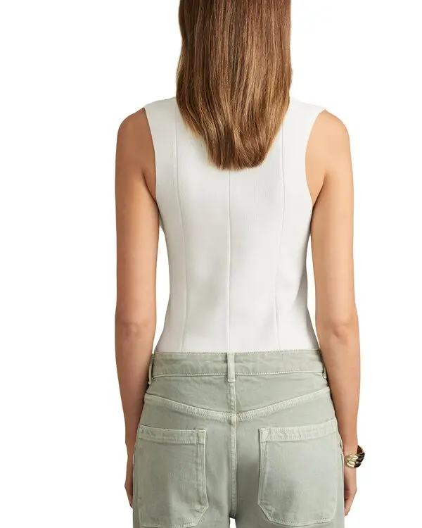 REISS Kimmy Sleeveless Knit Top