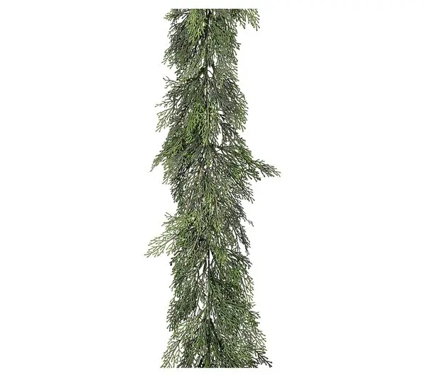 VALERIE PARR HILL 72' Cedar Greenery Garland - One-color