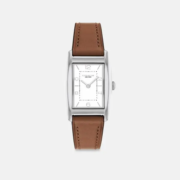 COACH Reese Watch, 24mm X 35mm - Saddle
