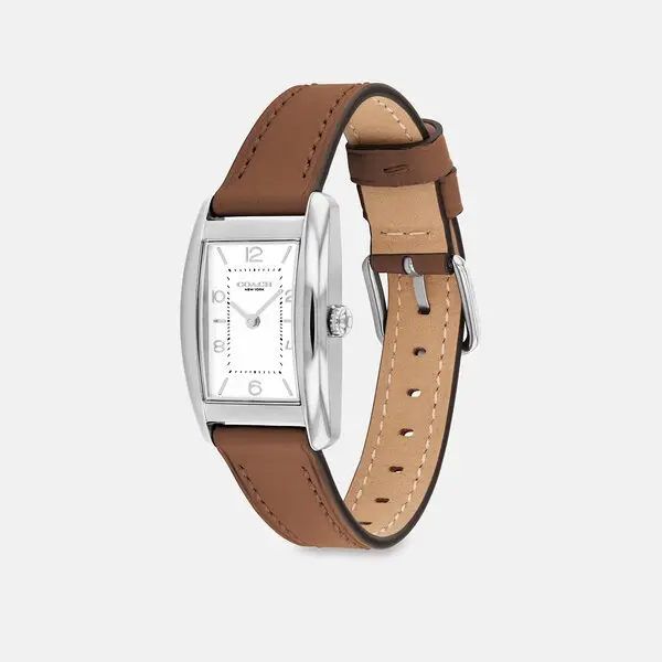 COACH Reese Watch, 24mm X 35mm - Saddle