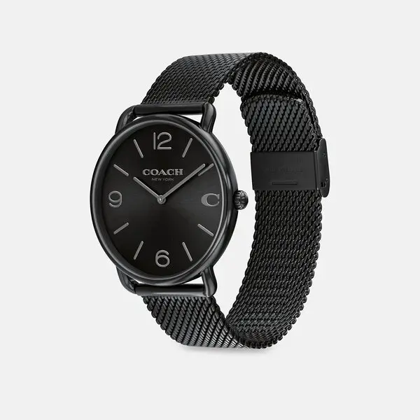 COACH Elliot Watch, 41mm - Blackout/black