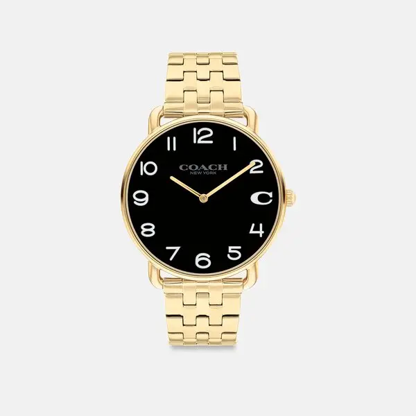 COACH® Elliot 41mm Watch - Gold