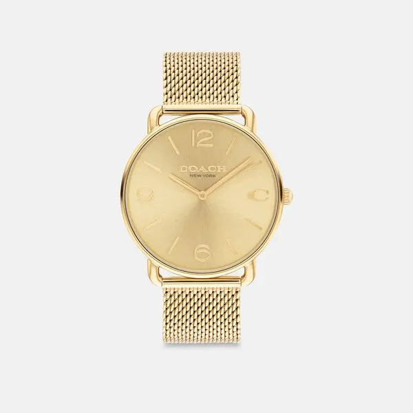 COACH Elliot Watch, 41mm - Gold