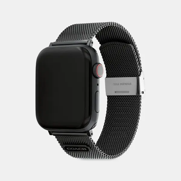 COACH Apple Watch® Strap - Black