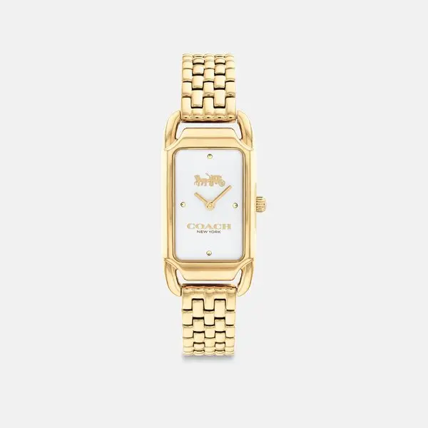 COACH Cadie Watch, 20mm X 32.5mm - Gold