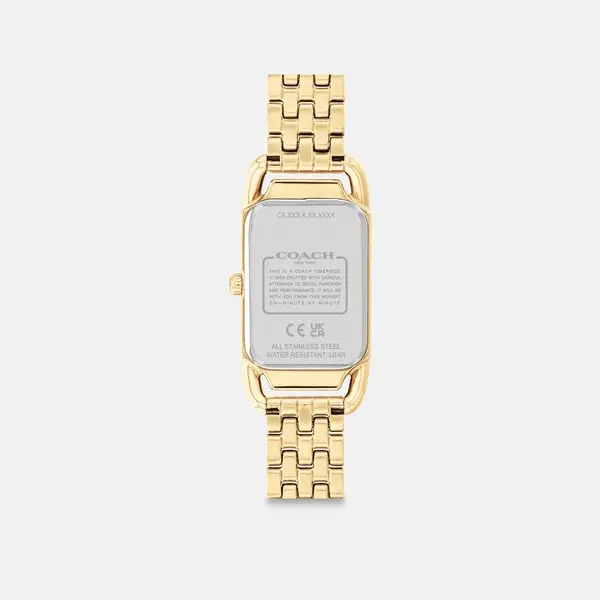 COACH Cadie Watch X 32.5 Mm - Gold