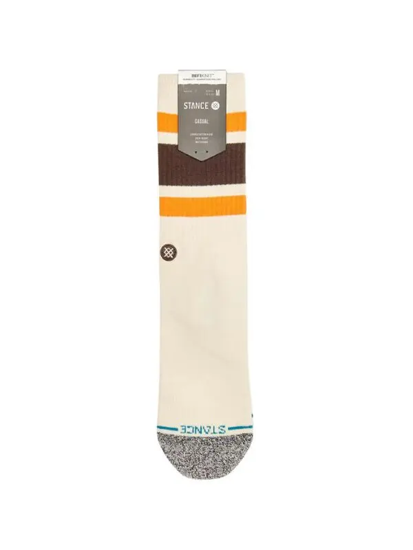Stance Boyd Logo-embroidered Crew-length Cotton-blend Crew Socks - Ofw