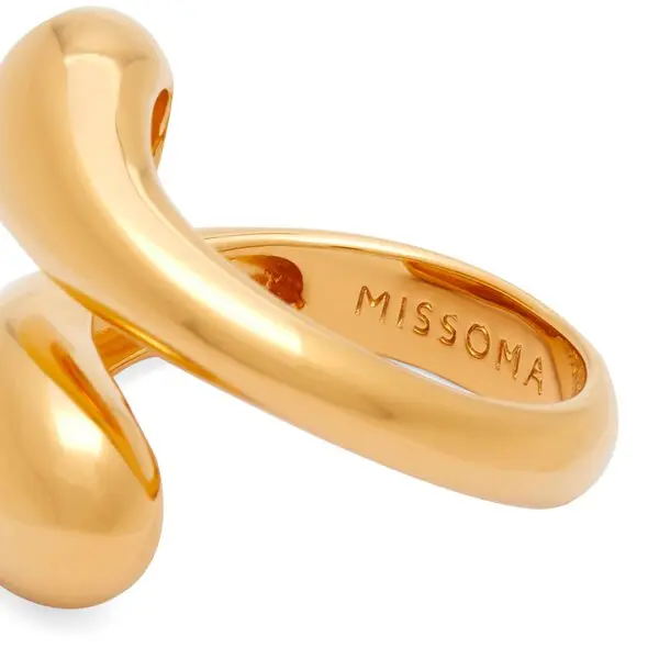 MISSOMA Savi Sculptural Crossover Ring