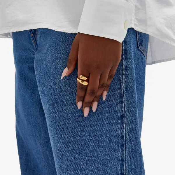 MISSOMA Savi Sculptural Crossover Ring
