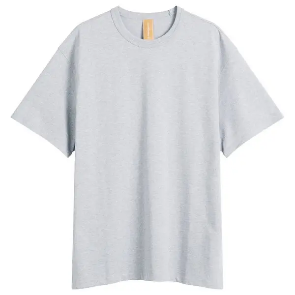 FRIZMWORKS Og Double Rib Oversized T-shirt - Melange Grey