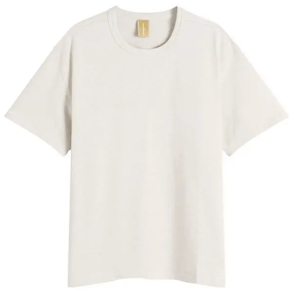 FRIZMWORKS Og Double Rib Oversized T-shirt - Oatmeal
