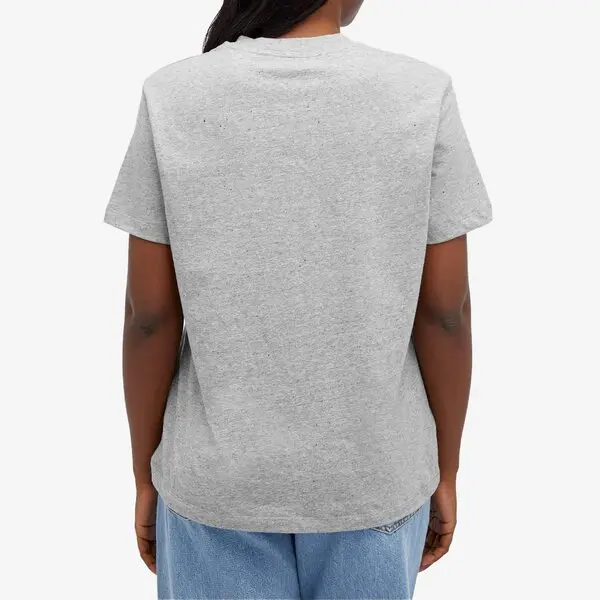 RÓHE Slub Melange Cotton T-shirt