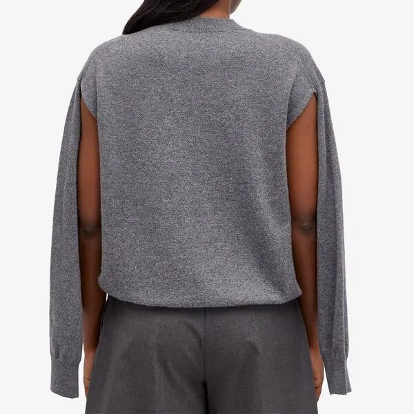 RÓHE Crew Neck With Open Armhole