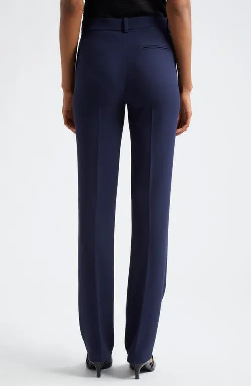 Emporio Armani Techno Gabardine Straight Leg Trousers
