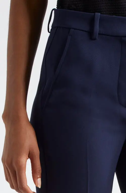 Emporio Armani Techno Gabardine Straight Leg Trousers