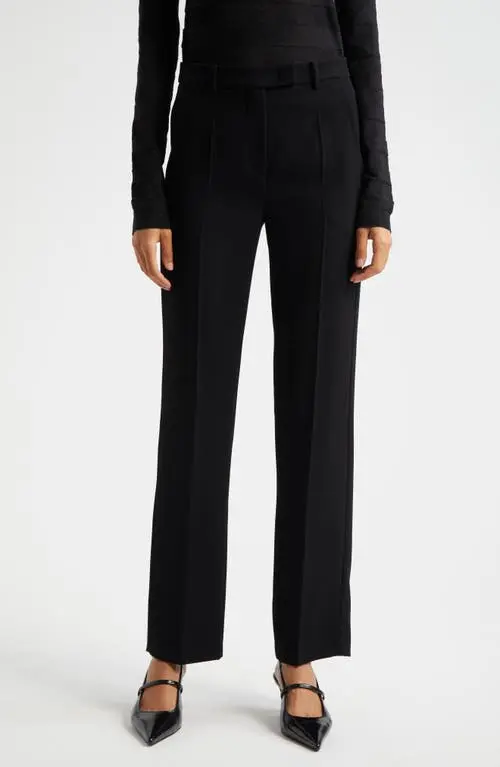 Emporio Armani Techno Gabardine Straight Leg Trousers