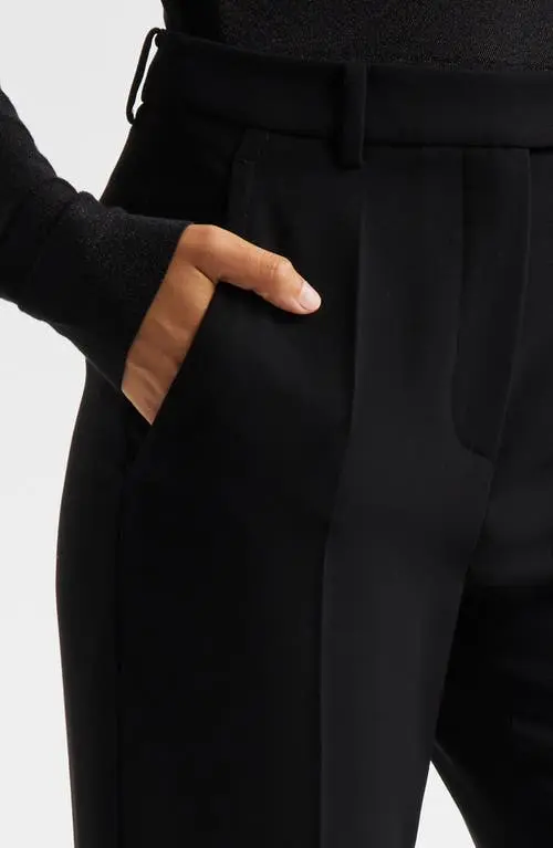 Emporio Armani Techno Gabardine Straight Leg Trousers