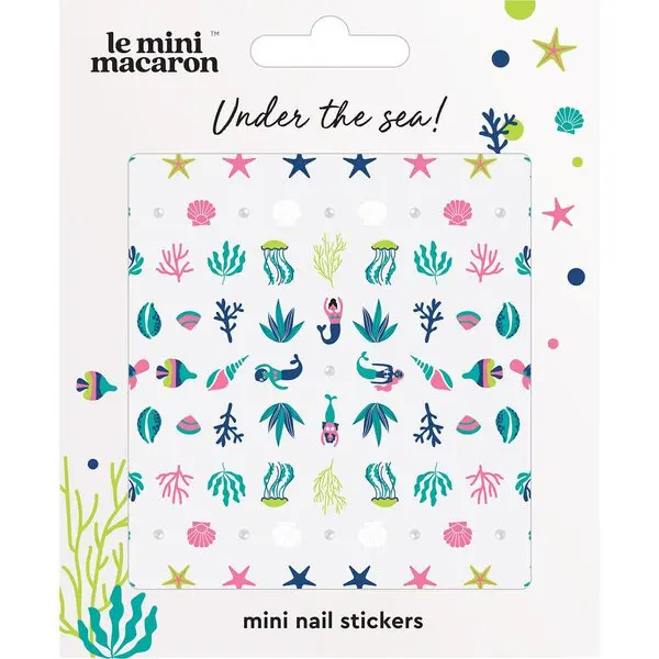 LE MINI MACARON Mini Nail Stickers - Under The Sea