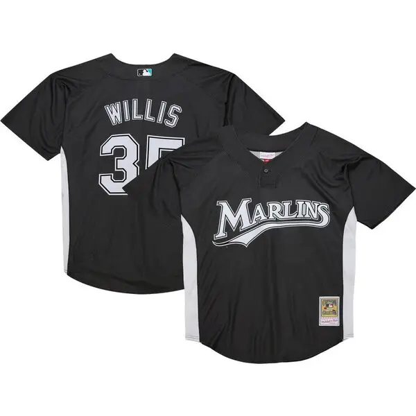 Mitchell & Ness Dontrelle Willis Florida Marlins Cooperstown Collection 2007 Batting Practice Jersey