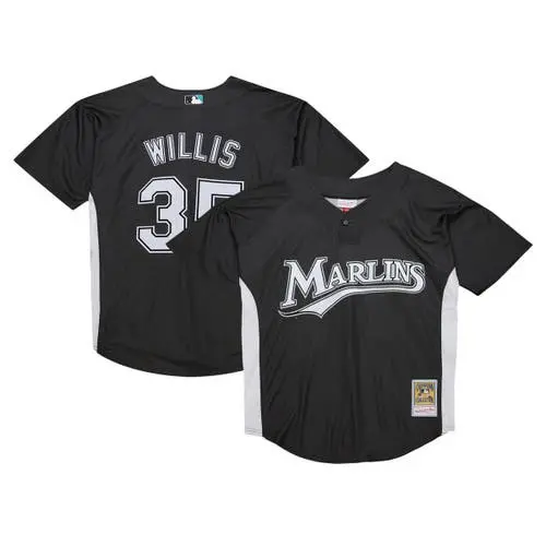 Mitchell & Ness Dontrelle Willis Florida Marlins Cooperstown Collection 2007 Batting Practice Jersey