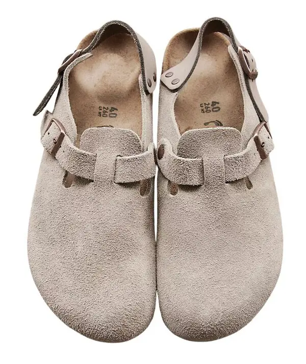 BIRKENSTOCK Tokio Clogs - Taupe