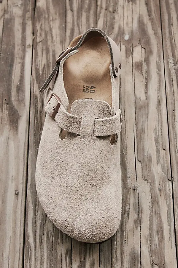 BIRKENSTOCK Tokio Clogs - Taupe