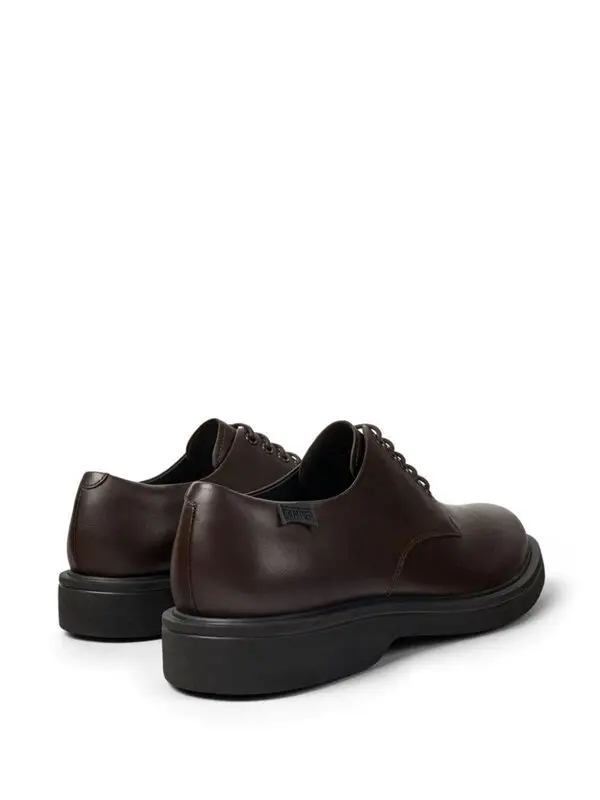 Camper Norman Leather Derby Shoes - Brown