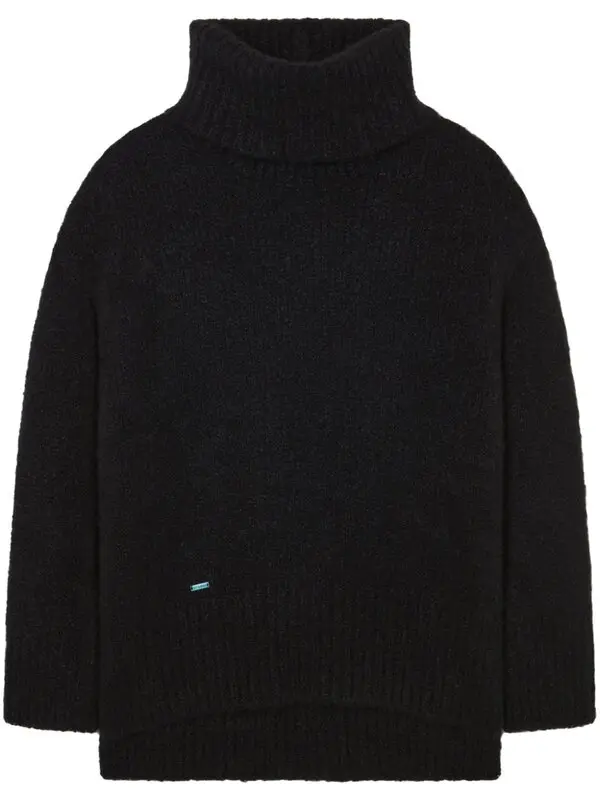 Alanui Roll-neck Jumper - Black