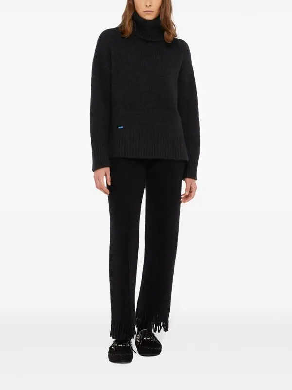 Alanui Roll-neck Jumper - Black