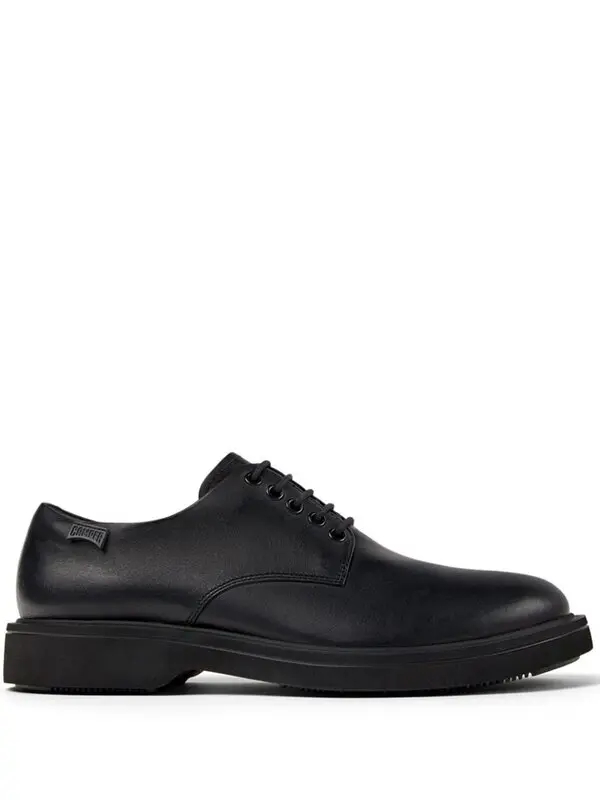 Camper Norman Leather Derby Shoes - Black