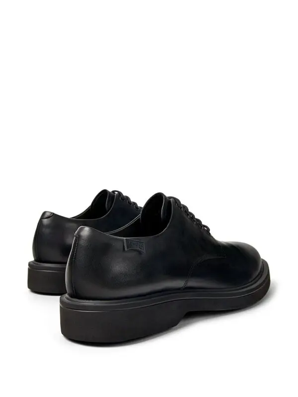 Camper Norman Leather Derby Shoes - Black