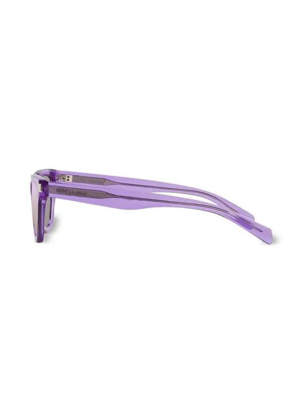 Saint Laurent Sl 462 Sulpice Cat-Eye Sunglasses - Purple - 5% Off