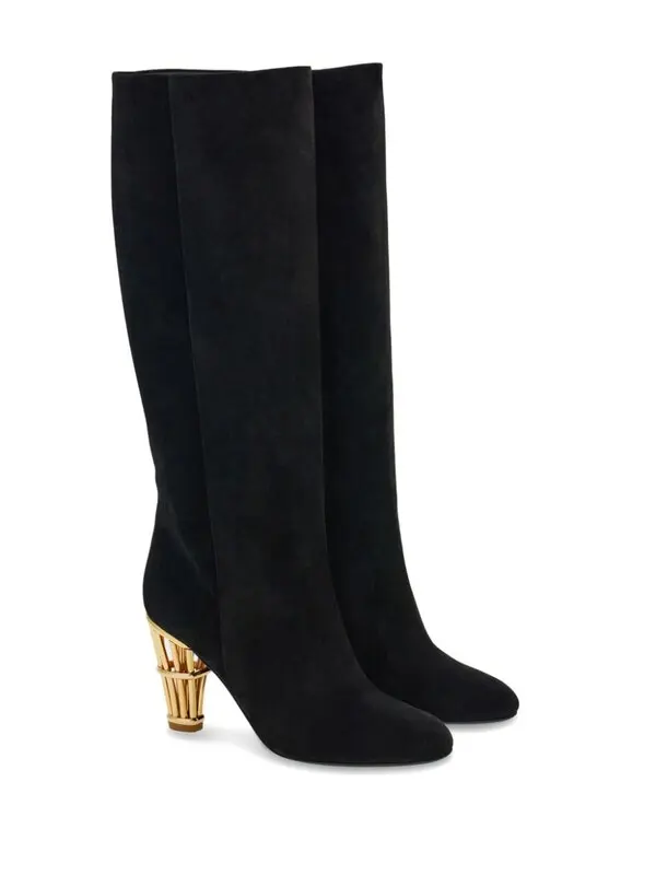 FERRAGAMO Cage Knee-high Boots