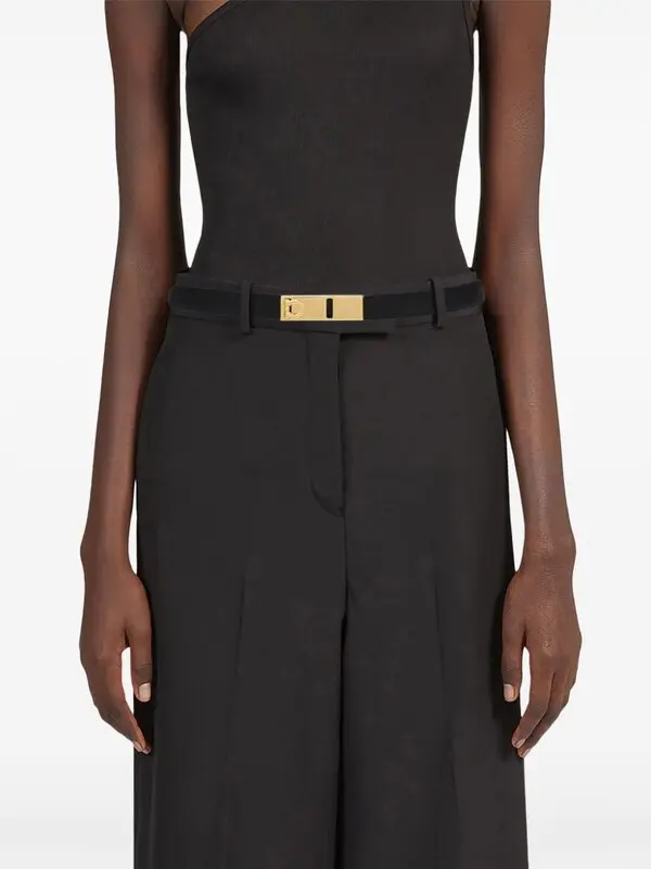 FERRAGAMO Extendable Hug Belt - Black