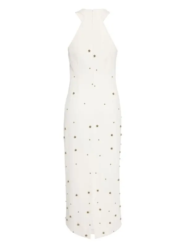 Elie Saab Stud-embellished Midi Dress