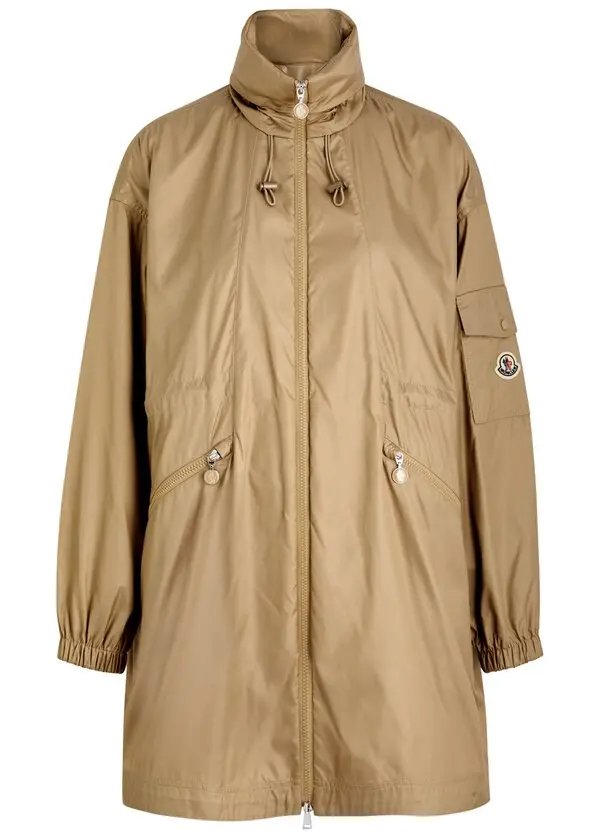 Moncler Adhemar Nylon Parka - Beige
