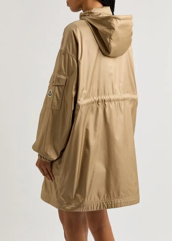 Moncler Adhemar Nylon Parka - Beige