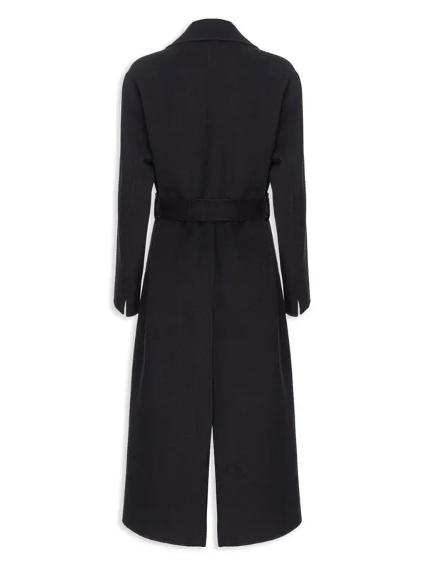 Pinko Cornice Belted Wool Coat