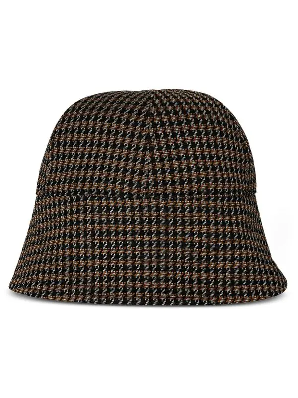 Rosetta Getty Houndstooth Bucket Hat