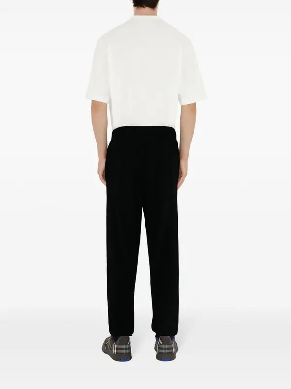 Burberry Cashmere Jogging Pants - Black